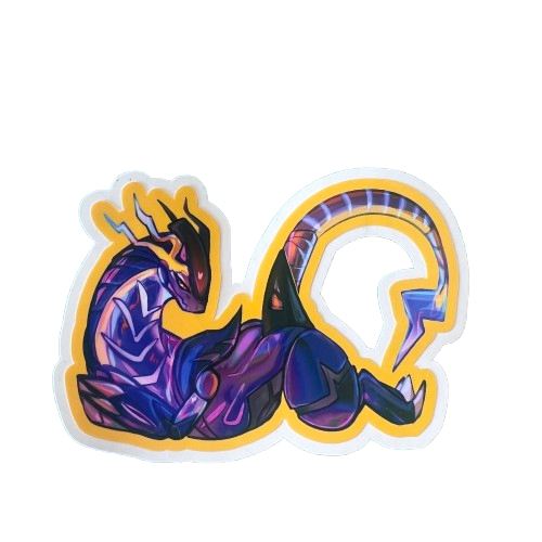 Miraidon sticker glossy 4in || 10cm – Elvche's stall